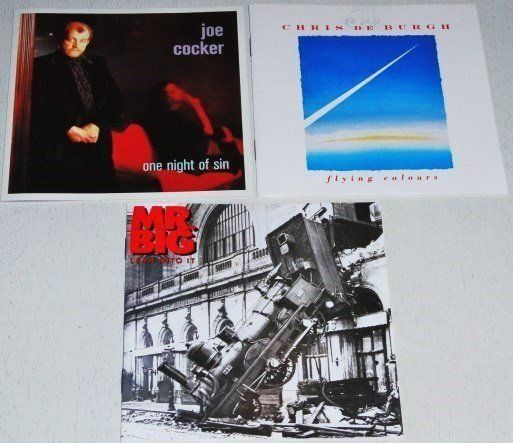 3CD's - Joe Cocker, Chris de Burgh, Mr. Big | Kaufen auf Ricardo
