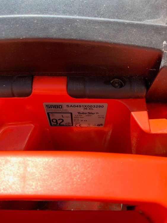 Original SABO 36-EL Rasenmäher (Gebraucht) in Arbon für CHF 12 – nur ...