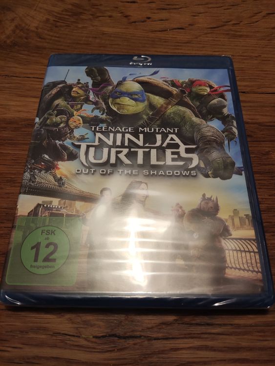 Ninja Turtles - Out of the Shadows (Blu-ray) NEU und OVP (Neu und originalverpackt) in ...