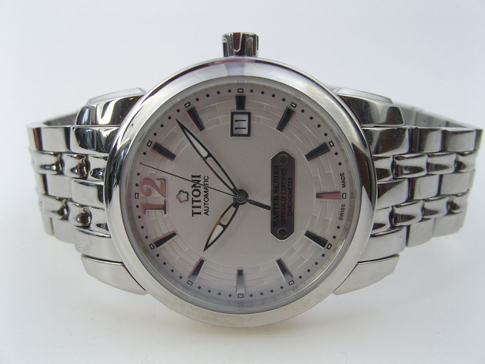 Neue Automatikuhr aus der Titoni Master Serie mit COSC Zerti (Neu und originalverpackt) in Mels ...