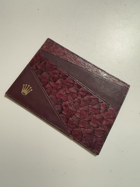 Rolex Kartenetui Leder Vintage (Neu (gemäss Beschreibung)) in ...