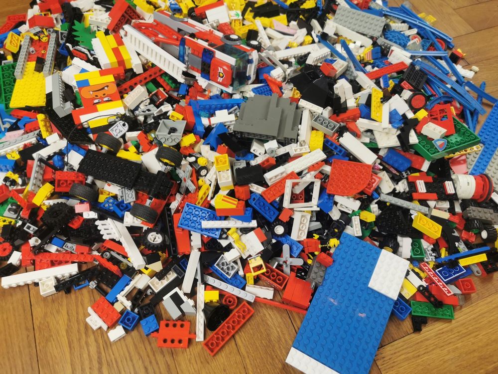 XXL Lego System Mix gebrauchte Bausteine Lot en vrac Kiste | Kaufen auf Ricardo