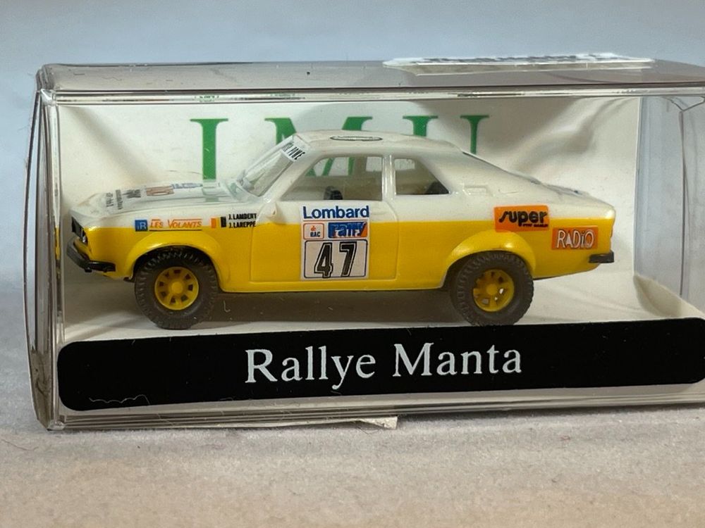 Opel Manta Lombard Rallye IMU 1/87 H0 | Kaufen auf Ricardo