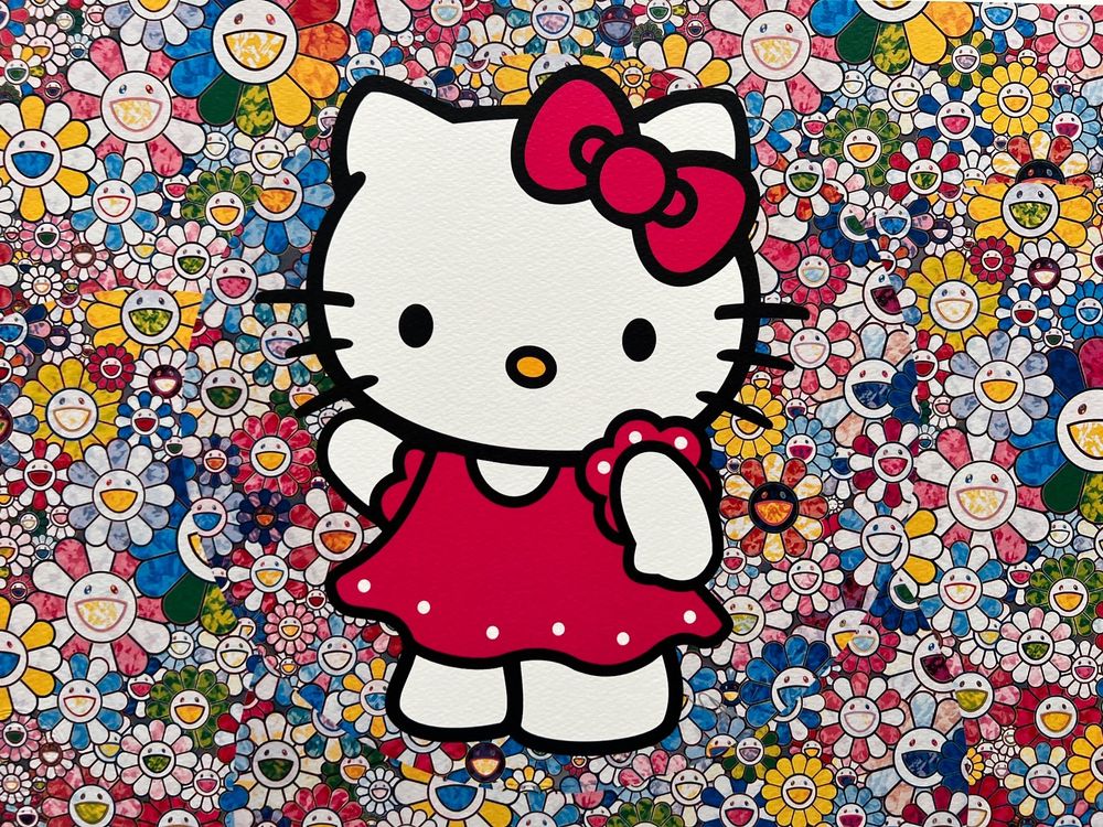 DEATH NYC « Murakami Hello Kitty » 58/100 (Neu (gemäss Beschreibung ...