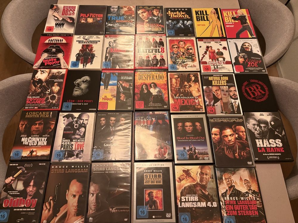 DVD-Sammlung – 34-teilig – Kultfilme & Raritäten! (Gebraucht) in Winterthur für CHF 80 – mit ...