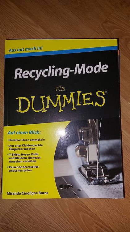 Recycling-Mode für Dummies: Aus Out mach In! (Neu (gemäss Beschreibung ...