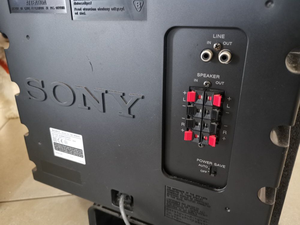 Active Subwoofer Sony SA-WM40 120W (Gebraucht) in Rüdlingen für CHF 122 ...