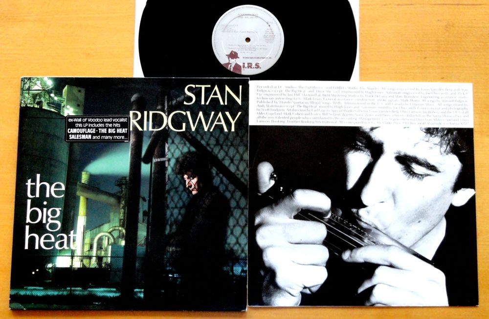 LP STAN RIDGWAY the big heat IRS 1985 CLASSIC ROCK (Gebraucht) in ...