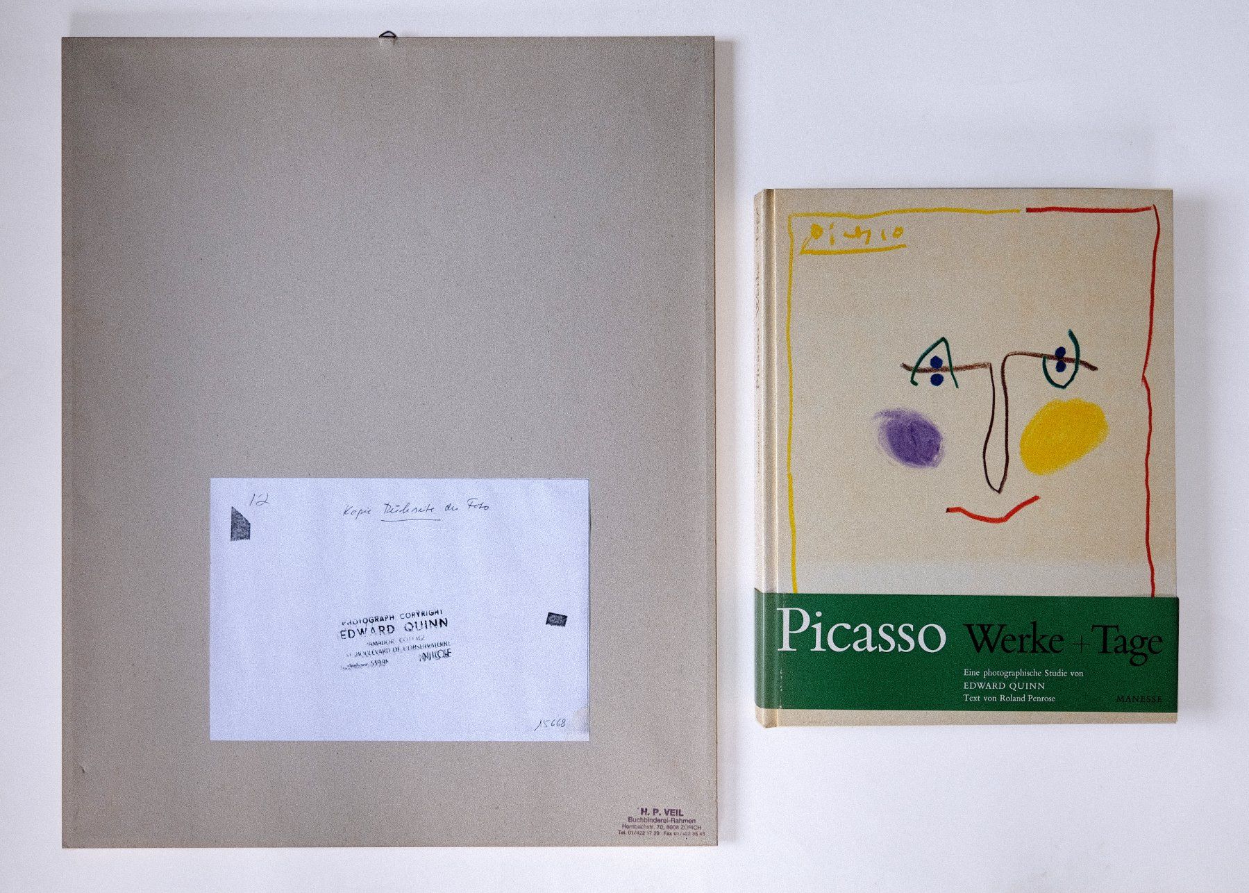 Atelier von Picasso. Originalfoto. Edward Quinn. Inkl. Buch. (Gebraucht ...