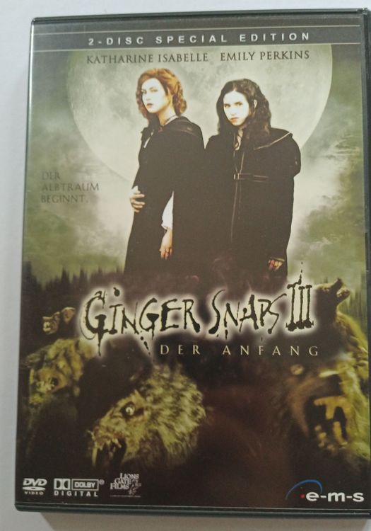 Ginger Snaps III - Der Anfang (2-Disc Special Edition) (Gebraucht) in ...