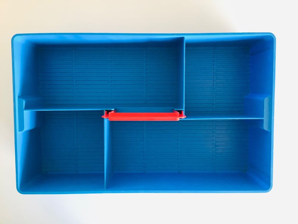 Vintage LEGO System Sortierkasten blau 1970er-Jahre | Kaufen auf Ricardo
