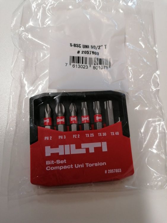 Hilti Bit-Set (Gebraucht) in für CHF 8 – mit Lieferung auf Ricardo kaufen