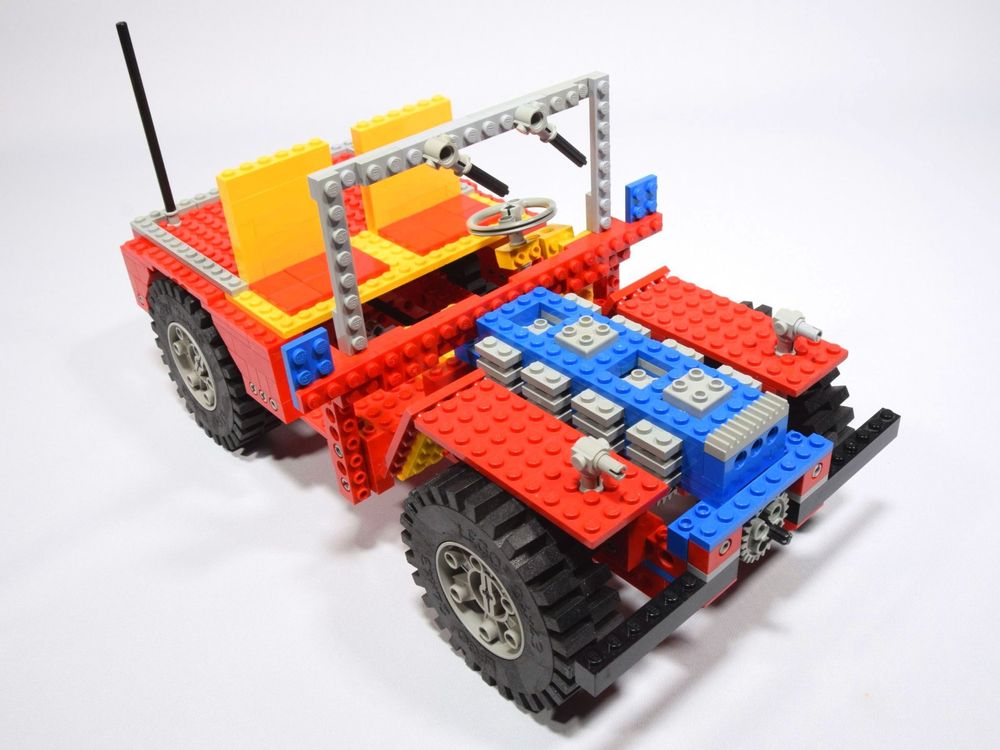 3 Bauanleitungen zu Lego Technic Auto #853 Jeep/LKW/Dragster | Kaufen ...