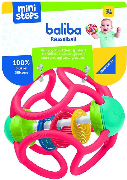 ministeps baliba Rasselball Rot - Ravensburger ab 3 Monaten (Neu und ...