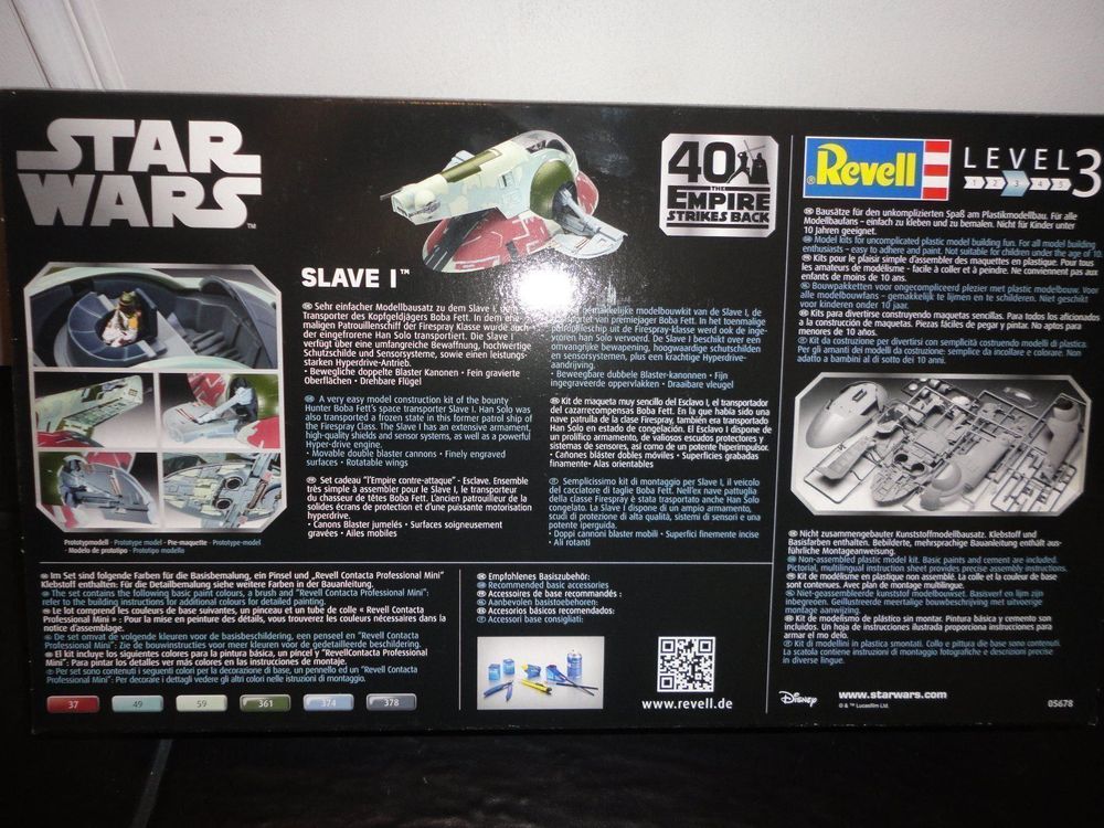 Star Wars Revell Kit ( Slave 1 ) (Neu und originalverpackt) in ...