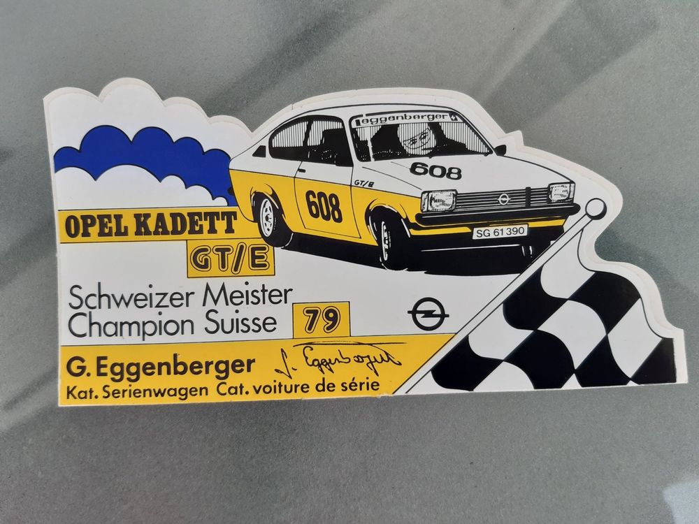 Opel kadett GTE . Sticker | Kaufen auf Ricardo