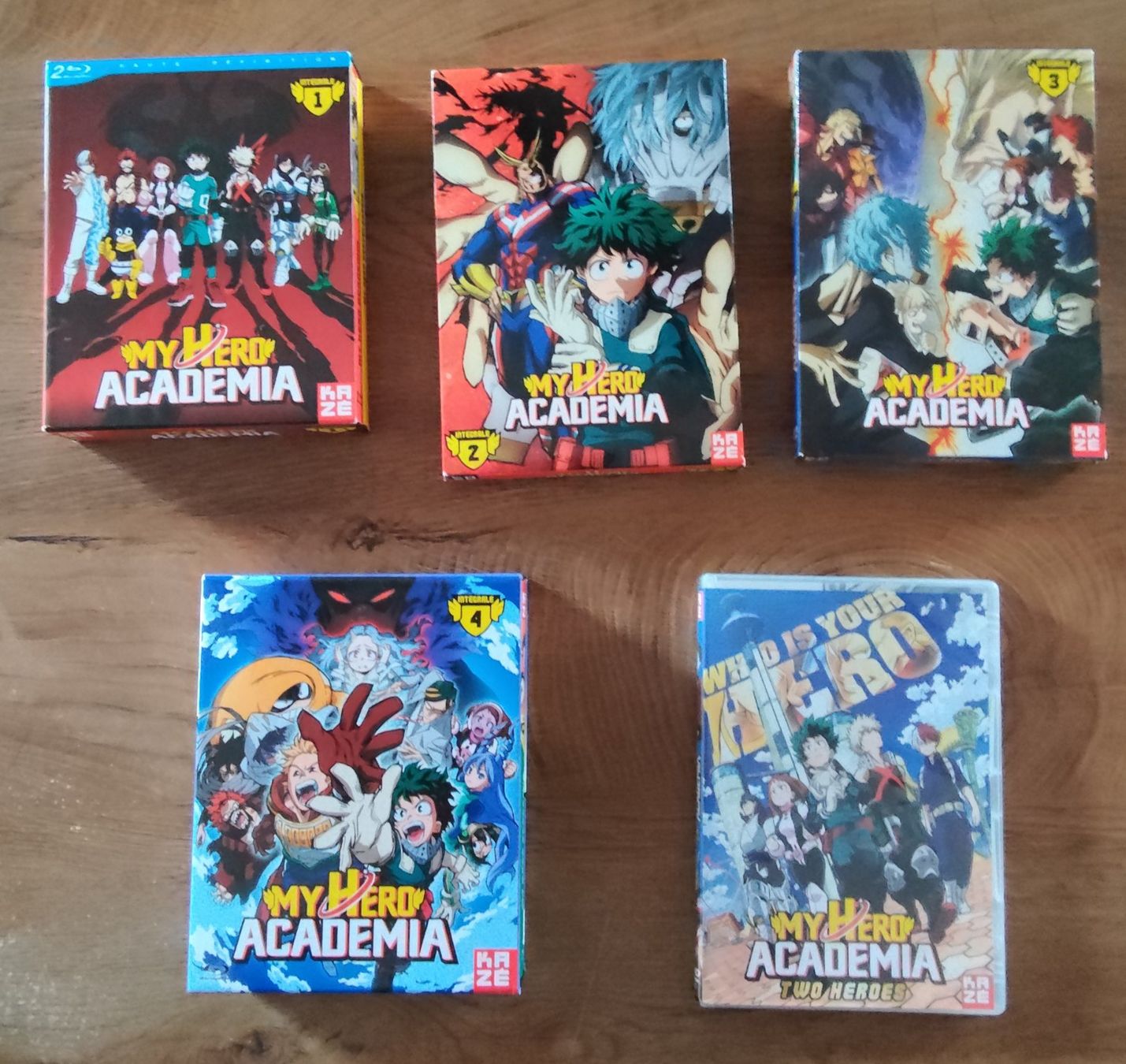 My Hero Academia Intégrale - S1+S2+S3+S4 -DVD + Blu-ray (Gebraucht) in ...