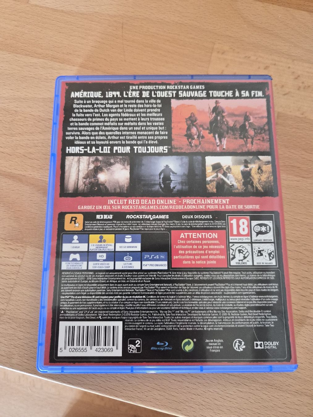 Red Dead Redemption 2 PS4 (D'occasion) à La Joux FR pour CHF 10 – avec ...