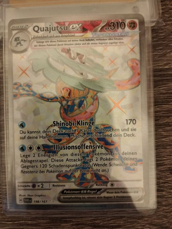 Quajutsu EX Terakristall, Top Zustand! Selten! (Neu (gemäss ...