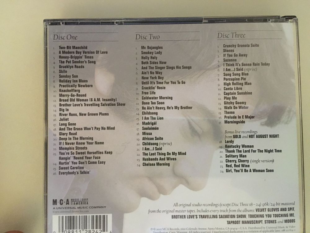 Neil Diamond - Play me 3 CD's | Kaufen auf Ricardo