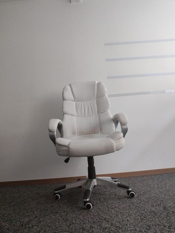 Boss Stühl Weiss Ergonomic Office Chair, Comfortable (Gebraucht) in ...
