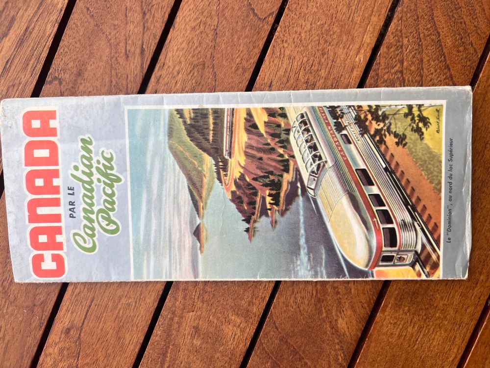 Brochure touristique Canada par le Canadian Pacifique 1950 | Kaufen auf ...