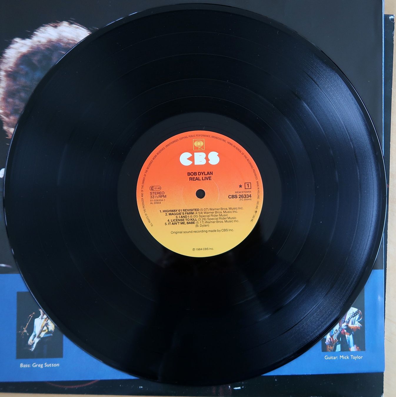 BOB DYLAN - REAL LIVE (LP VG+) (Gebraucht) in Hedingen für CHF 5 – mit Lieferung auf Ricardo kaufen