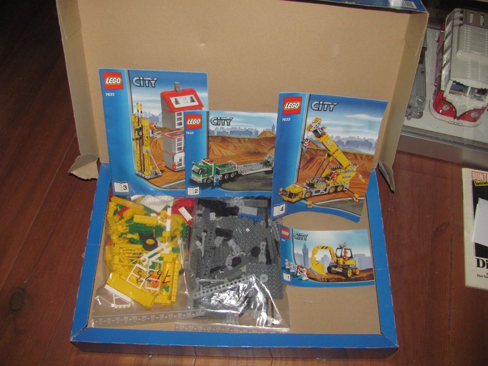 LEGO City 7633 grosse Baustelle - teilkomplett mit BA (Gebraucht) in ...