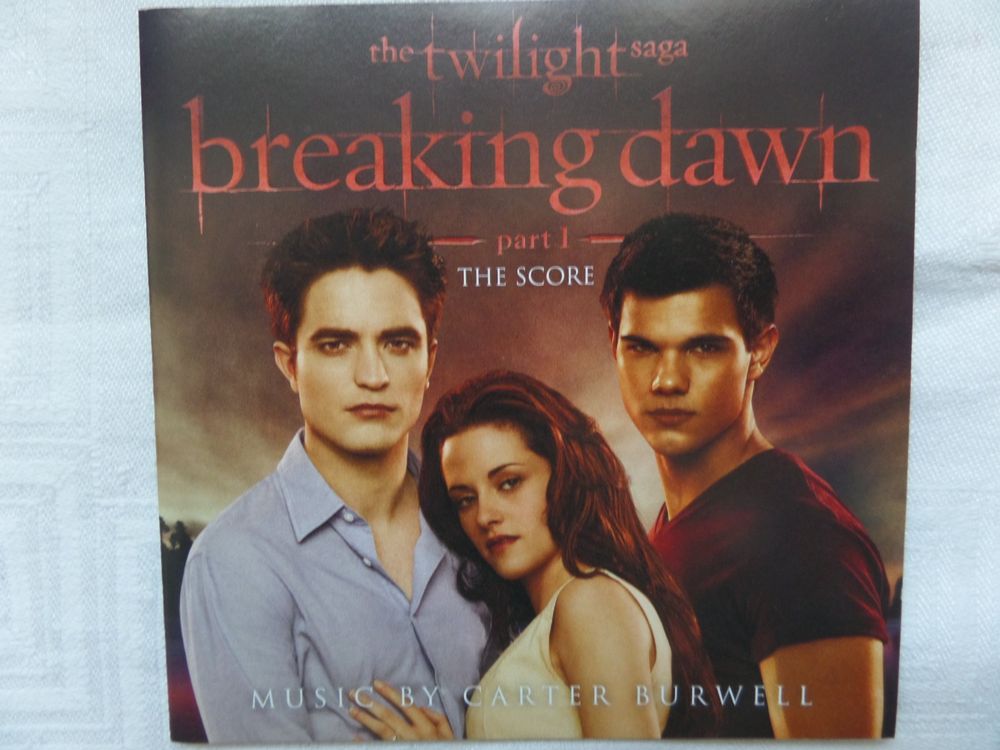 Carter Burwell - The Twilight Saga Breaking Dawn Part 1 (Gebraucht) in ...