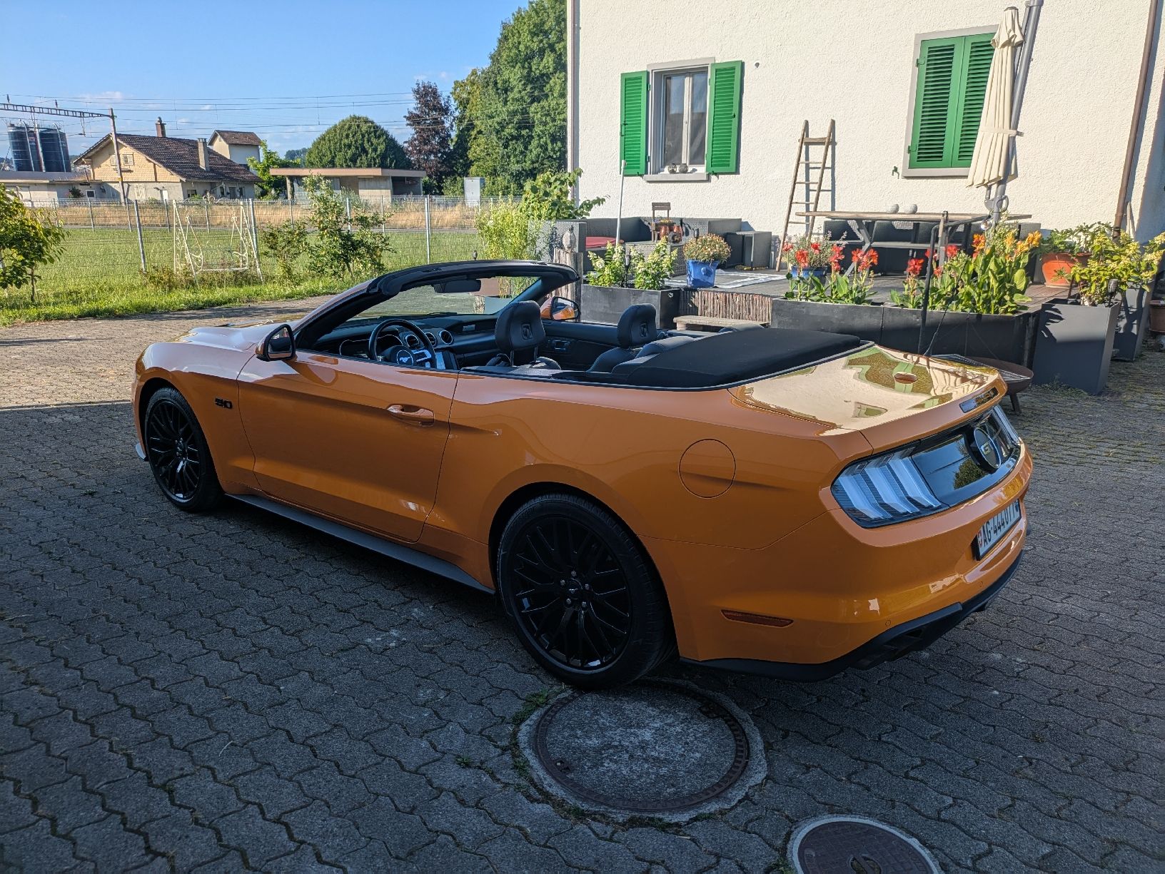 Spannende Mustang Gt Cabrio Ebenbild