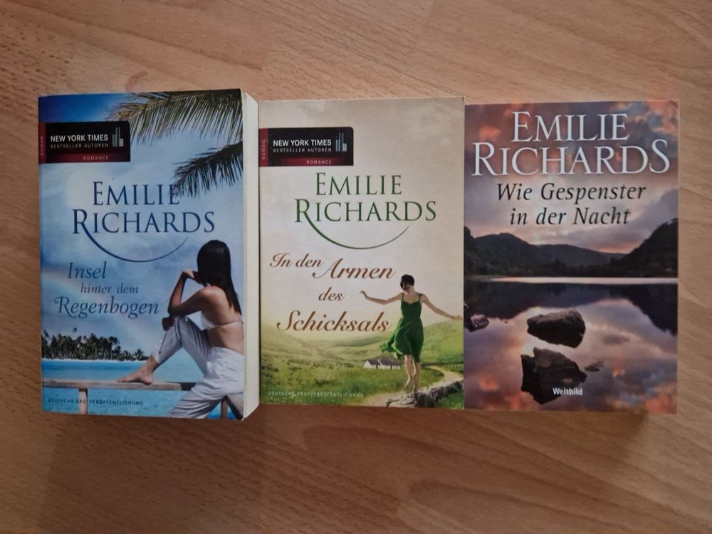 3 Romane Emilie Richards Liebe Romantik (Gebraucht) in Neuhausen am ...