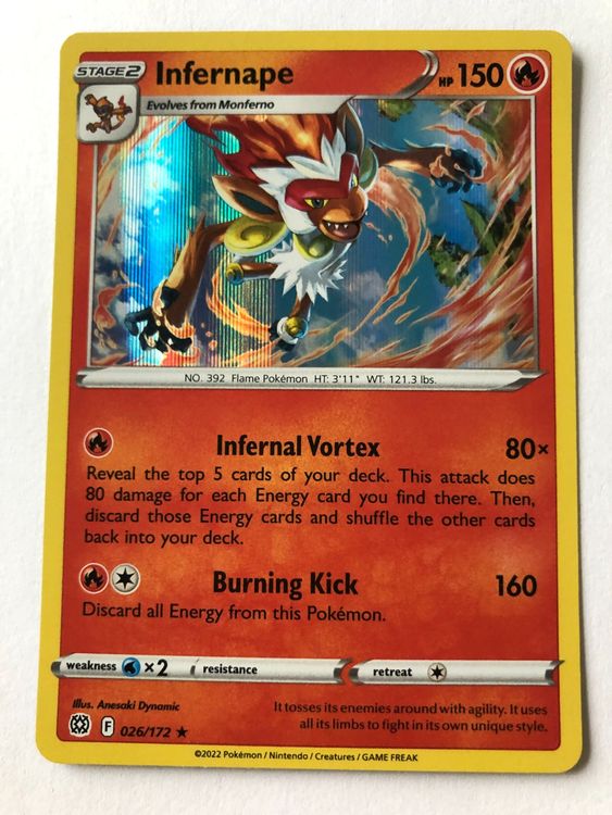 Infernape - Holo - Pokemon | Kaufen auf Ricardo