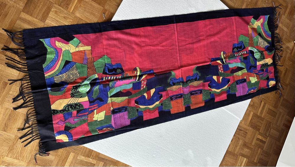 Grand foulard colorée | Kaufen auf Ricardo