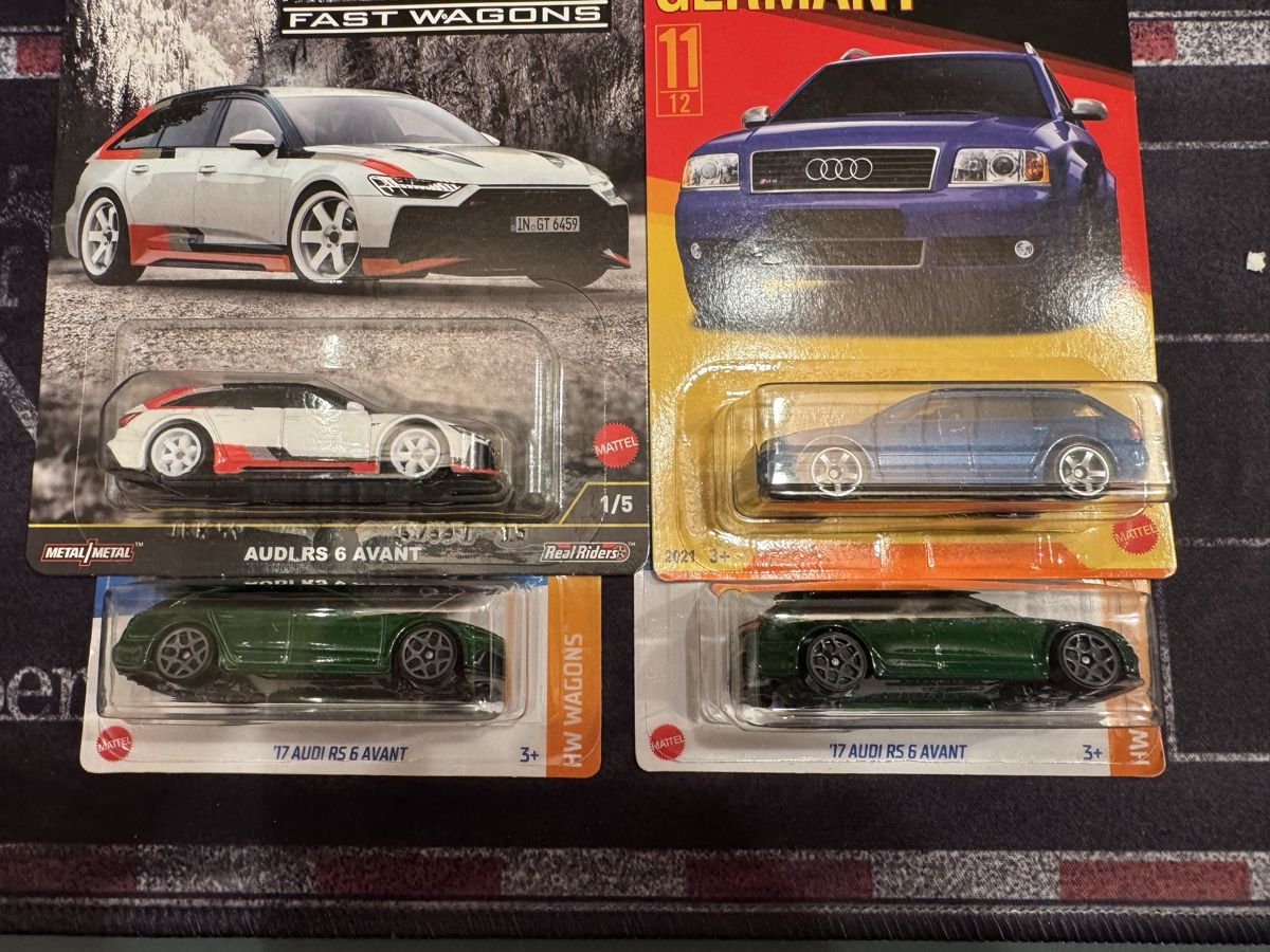 Audi RS6 Packet - Hot Wheels Premium / Matchbox (Neu und ...