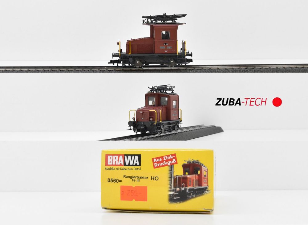 Brawa 0560 Rangierlok Te II SBB H0 Digital mit OVP | Acheter sur Ricardo