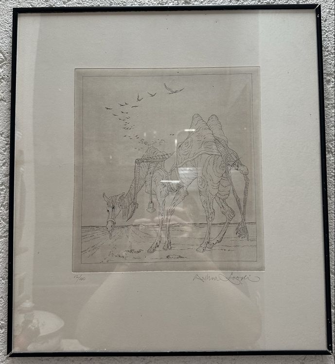 Arthur LOOSLI (1926-2021) | Lithographie Don Quixote (Gebraucht) in ...