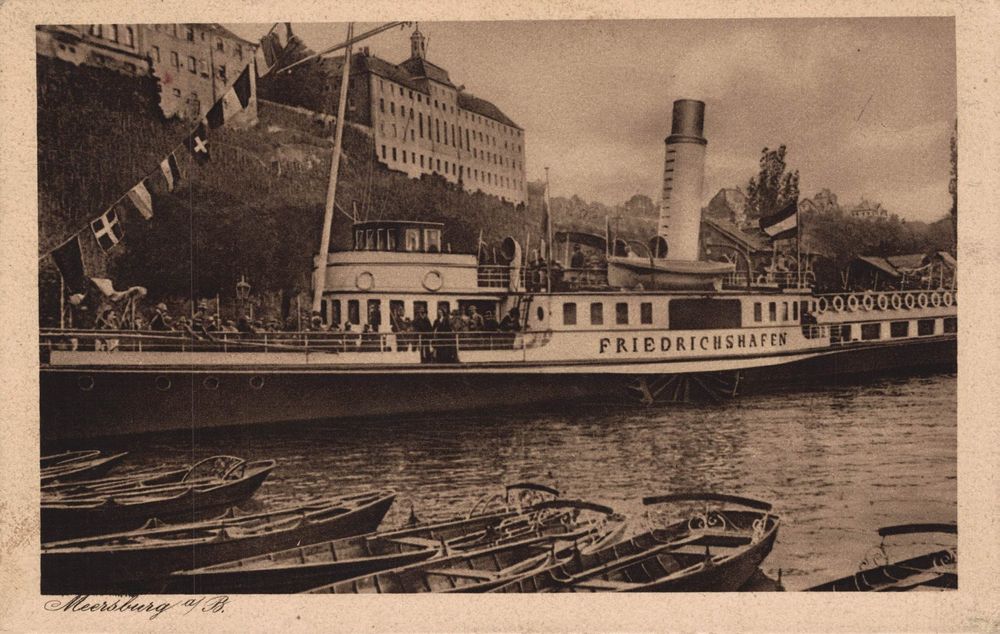 Meersburg a. Bodensee, Dampfschiff Friedrichshafen (Gebraucht) in Bronschhofen für CHF 8 – mit ...