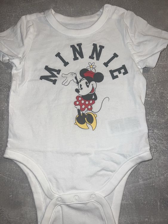 Minnie Maus Baby Body Gr. 12 - 18 Monate (Gebraucht) in Breitenbach für ...
