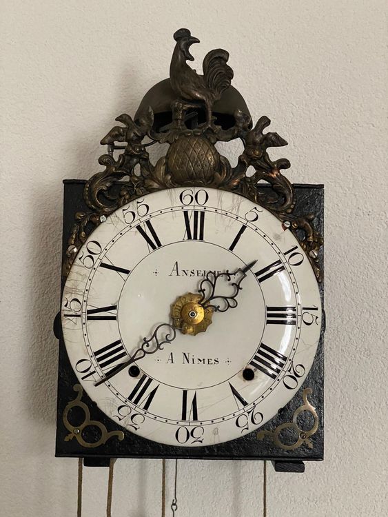 Kleine originale Hahnen - Comtoise Uhr, Coq, (Gebraucht) in Gränichen ...