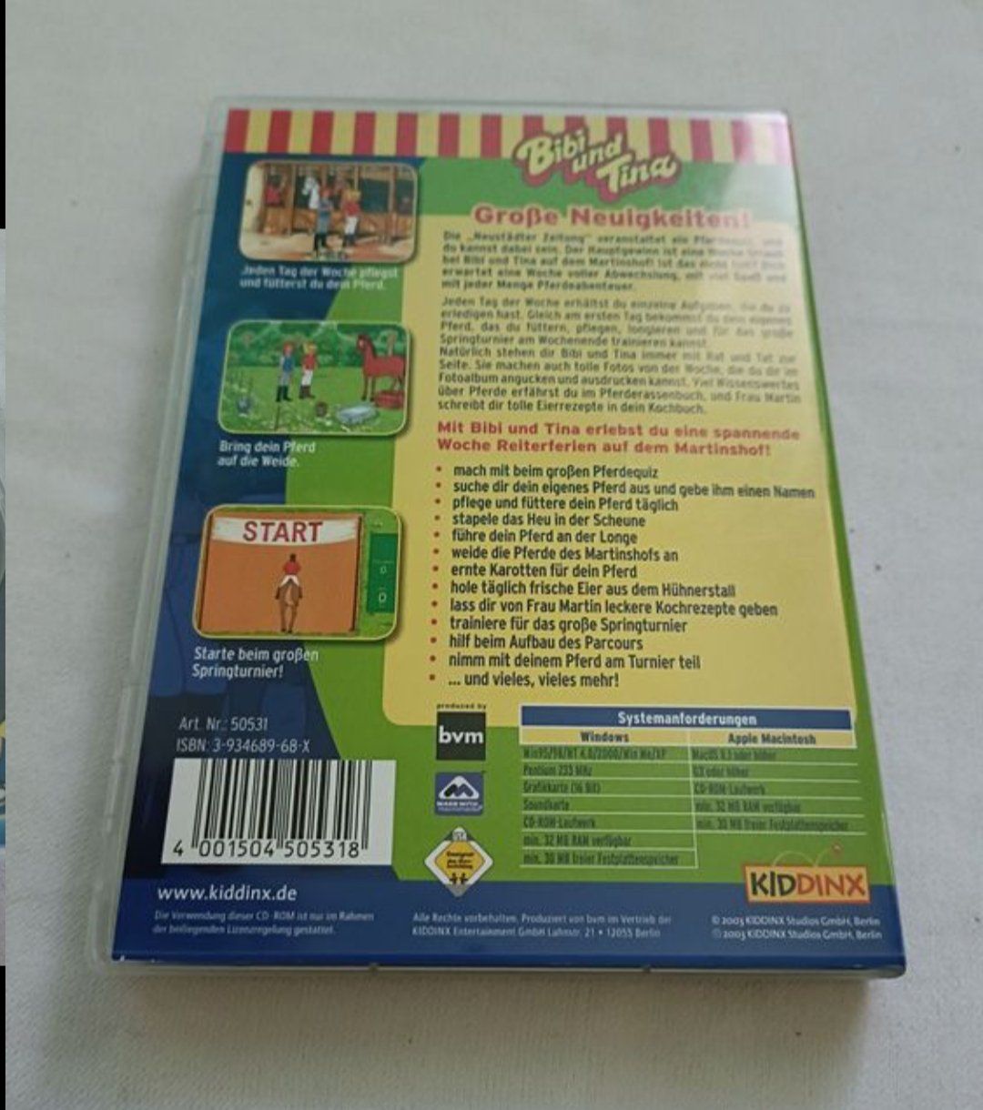 Bibi und Tina Ferien auf dem Martinshof (Gebraucht) in Köniz für CHF 3. ...