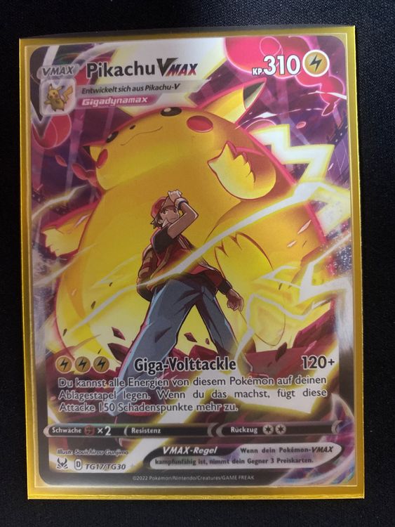 Pikachu VMAX TG17 - Sp. Illustration Rare - Lost Origin - DE (Neu ...