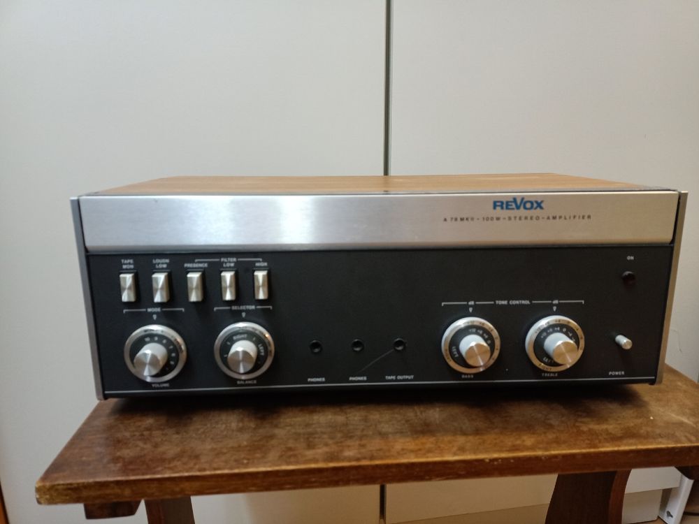 Revox A78 Verstärker (Gebraucht) in Eglisau für CHF 99 – nur Abholung auf Ricardo kaufen