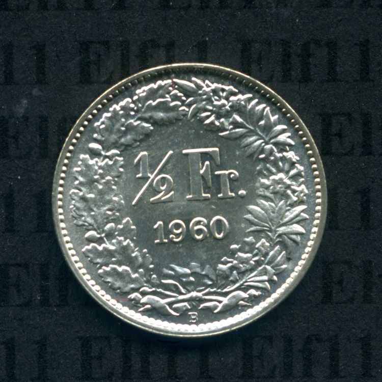 CHF___0.50 1960 stgl * nigelnagelneu! 50 Rappen (Neu (gemäss Beschreibung)) in Widnau für CHF 10 ...