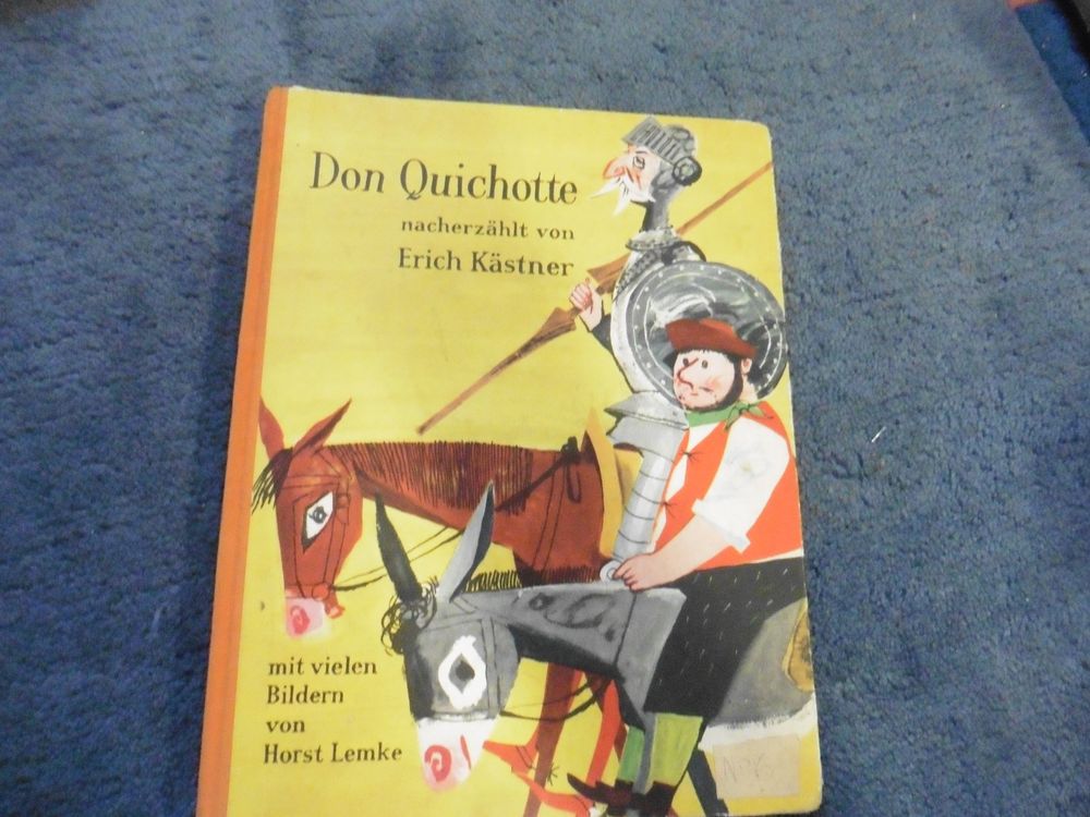 Don Quichotte,Erich Kästner,1956,Künstl.Horst Lemke | Kaufen auf Ricardo