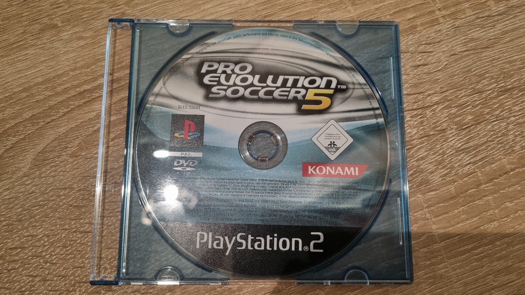PES Pro Evolution Soccer 5 PS2 (nur CD) (Gebraucht) in Hagenbuch ZH für CHF 1 – mit Lieferung ...