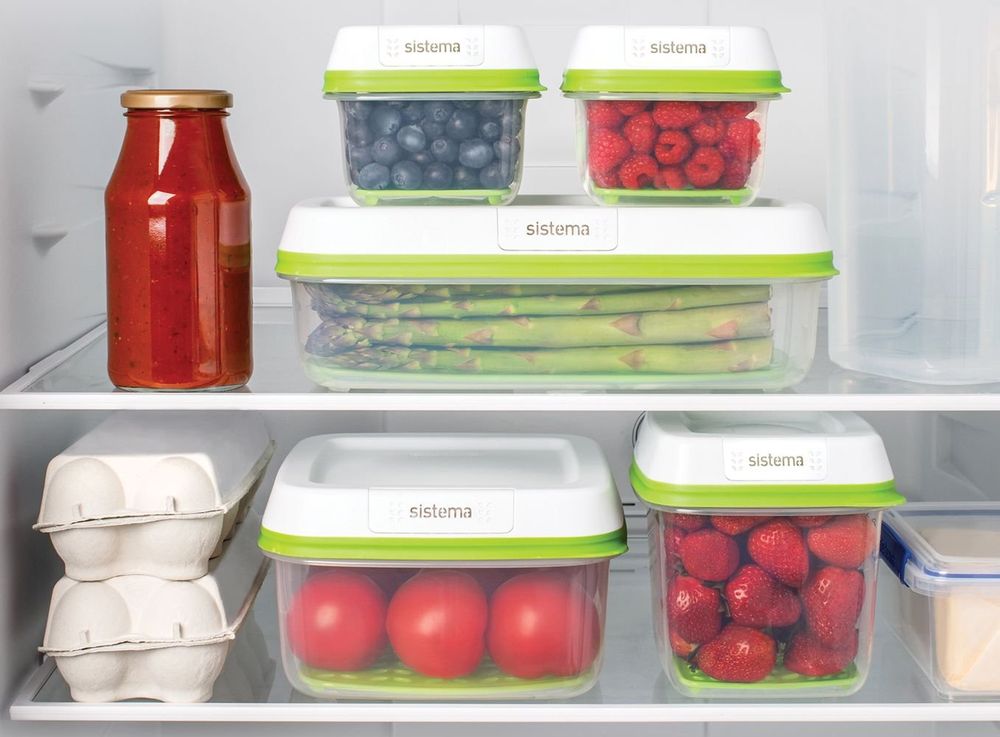 SISTEMA FRESHWORKS AUFBEWAHRUNG FRISCHHALTEBOX TUPPERWARE (Gebraucht ...