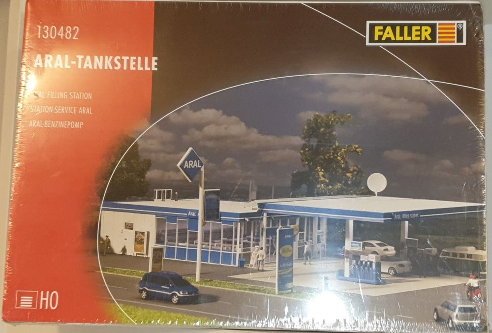 Aral Tankstelle H0 1:87 Faller Gebäude (Neu und originalverpackt) in Sennhof (Winterthur) für ...