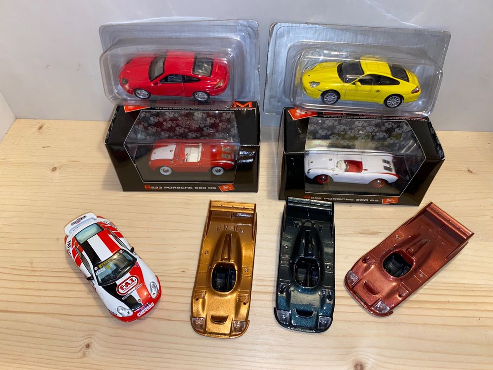 8 x Porsche 911 936 550 - 1/43 no Minichamps (Neu (gemäss Beschreibung ...