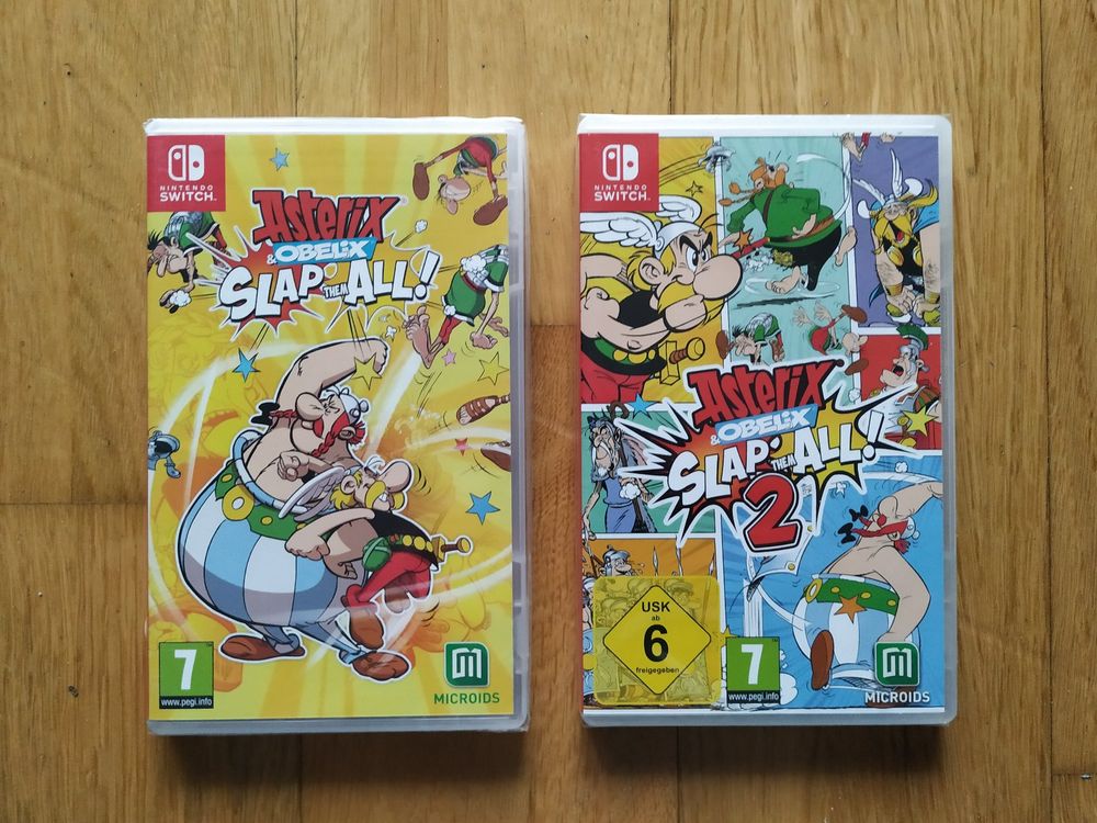 Asterix & Obelix 1+2 (NSWITCH) - NEU !!! - Ab 1.- Fr. !!! (Neu und originalverpackt) in ...