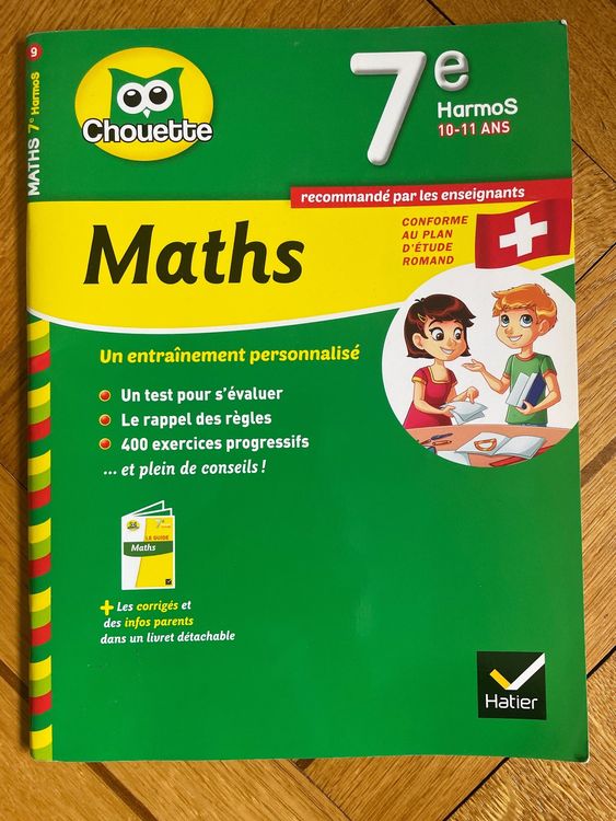 Cahier de révision Mathématique 7ème Harmos (Neu (gemäss Beschreibung ...